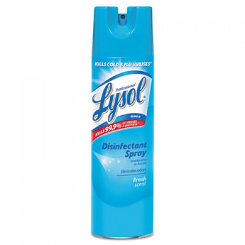 REC 04675 Lysol Spray Fresh Scent 12-19oz Aerosol Cans Per Case
