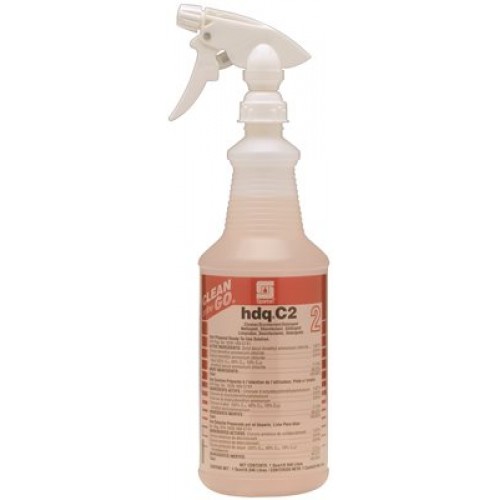 Spartan 9262 Clean On The Go HDQ-C2 Printed Spray Bottles & Trigger ...